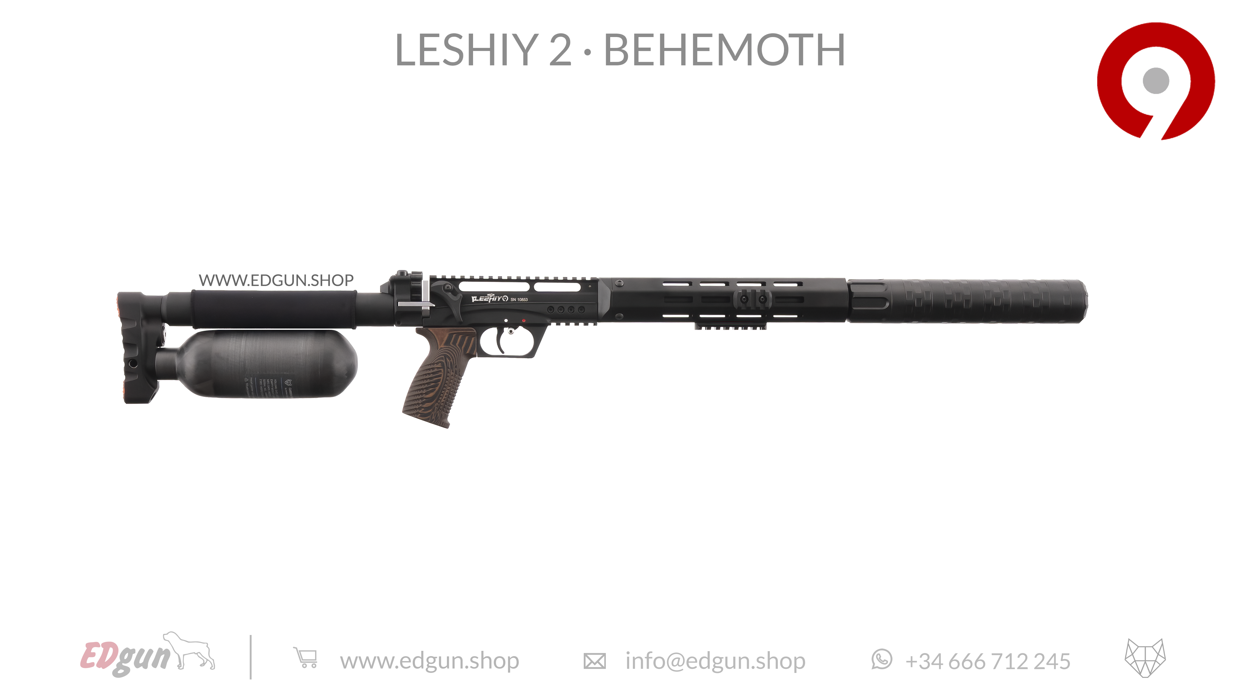 EDgun · Custom Leshiy 2 Behemoth · 470cc Carbon Fiber Bottle – EDGUN.SHOP