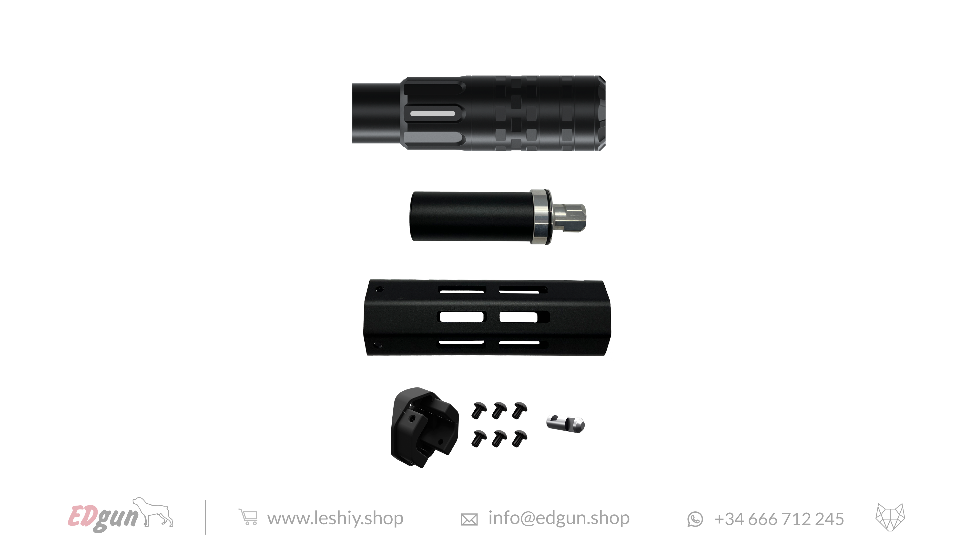 EDgun · Behemoth · QD Silencer · TRI-LUG KIT Reflex – EDGUN.SHOP