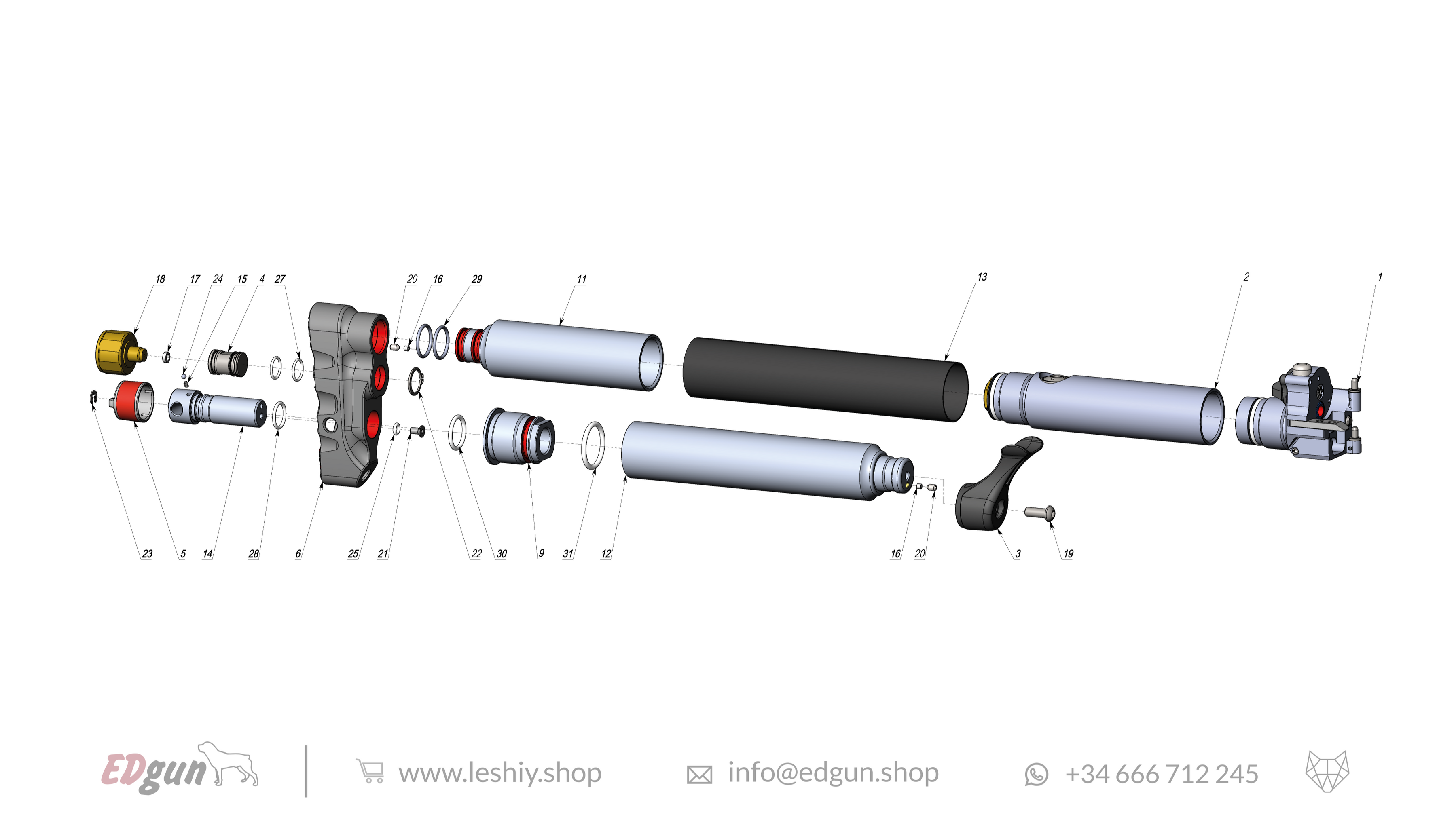 BUTT / STOCK - EDGUN.SHOP